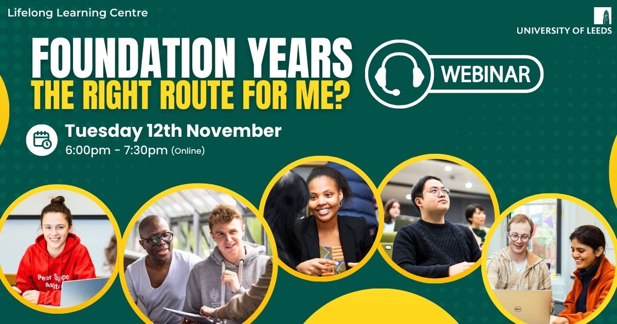 Foundation years – the right route for me? | Leeds University Business ...